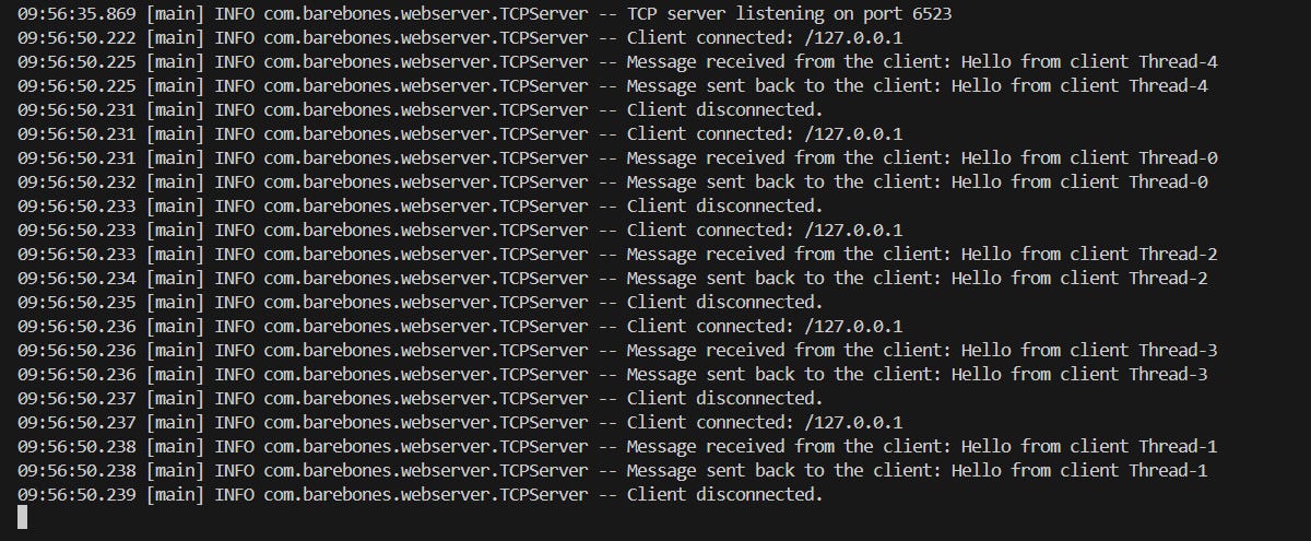 Distributed Programming Part 2 - Implementing a Single-threaded Blocking Bare Bones TCP/IP Server