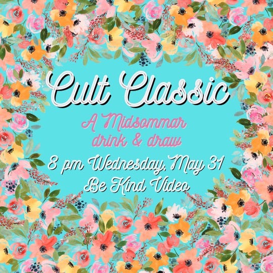 Midsommar : Cult Classic Drink & Draw