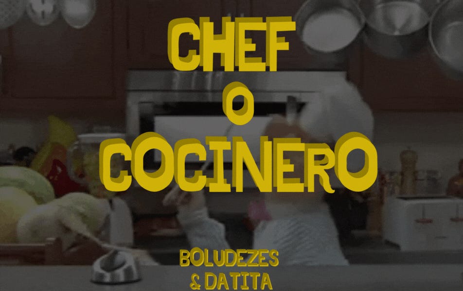 #23 - Team Cocinero o Chef - by Eze Listoffsky
