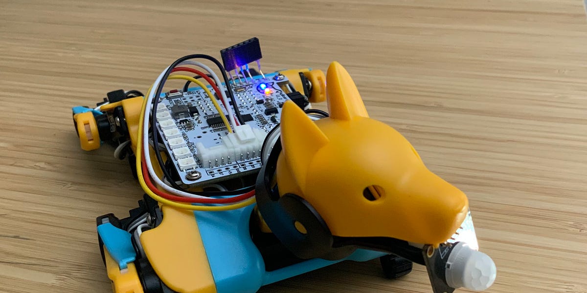Passive Infrared Motion Detection Sensor for the Petoi Bittle Robot