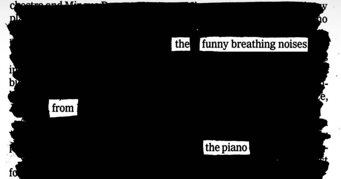 TWiS x 3: "From the Piano You Play" - by Marc Weidenbaum