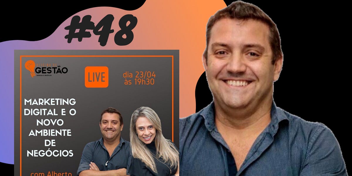 #48 | Marketing Digital e o novo ambiente de negócios - Live com Lara Mattos e Alberto Claro (23 ...