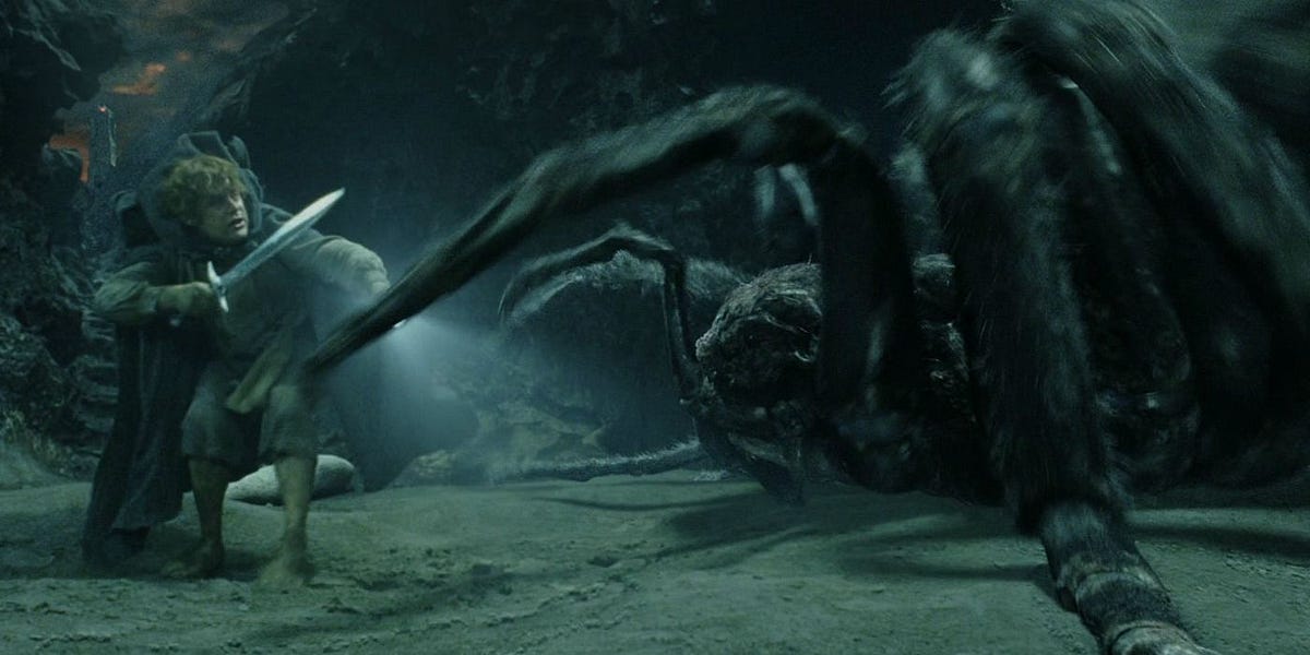 Ladies (Creatures?) of LOTR: Shelob - by Kat Deal