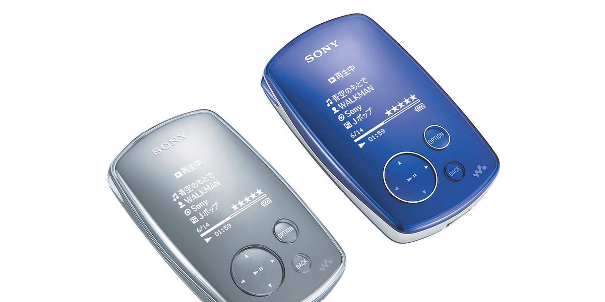 Visual Guide to Sony's Network Walkman (1999-2013)