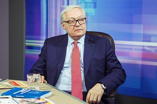 Deputy Foreign Minister Sergey Ryabkov's interview with Editor-in-Chief ...