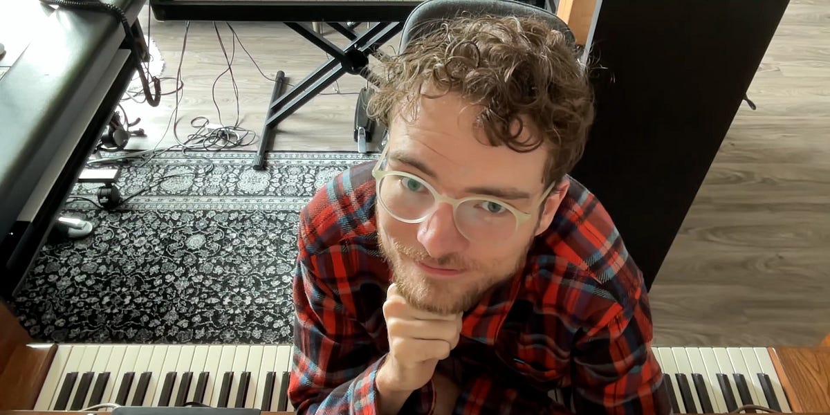 The debut of my wacky musical improvisational technique.