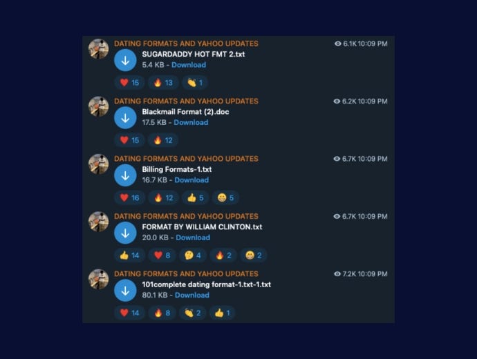 Yahoo Boys Scams Openly Discussed on Major Social Platforms