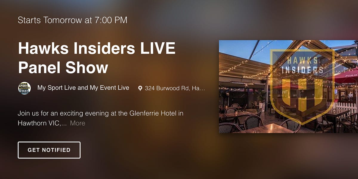 Hawks Insiders LIVE Panel Show - Hawks Insiders