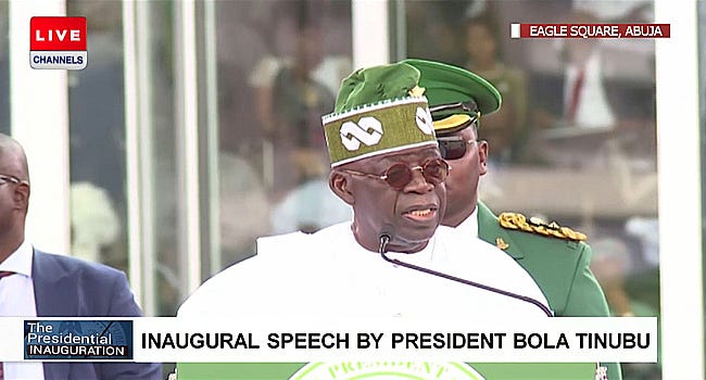 BREAKING: ‘Fuel Subsidy is Gone’, President Tinubu Declares in Inaugural Speech