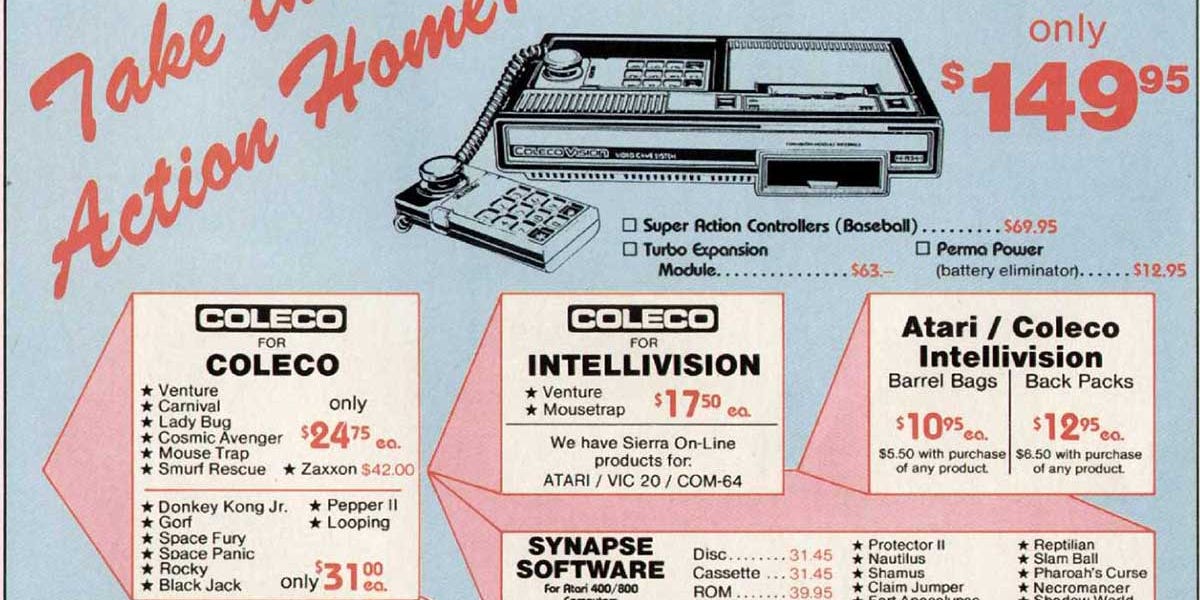 How much did a ColecoVision cost in 1983? - The Retroist