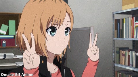 Omake Gif Anime - Shirobako - Episode 13 - Win-win