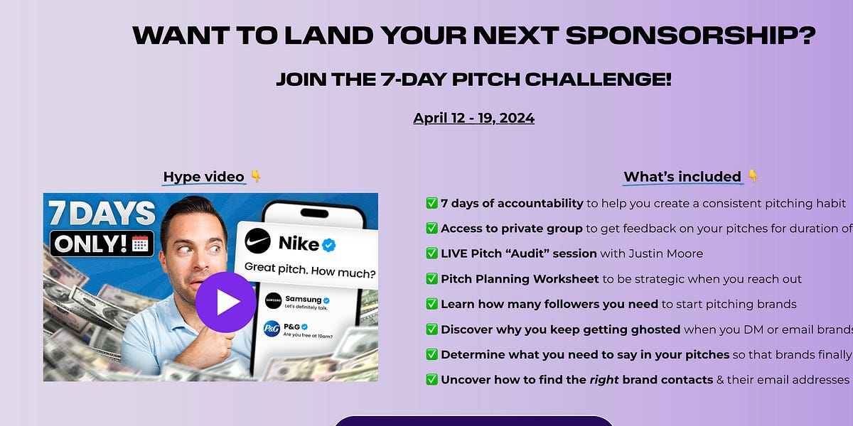 7-Day Pitch Challenge Starts Soon: Learn How To Confidently Pitch ...
