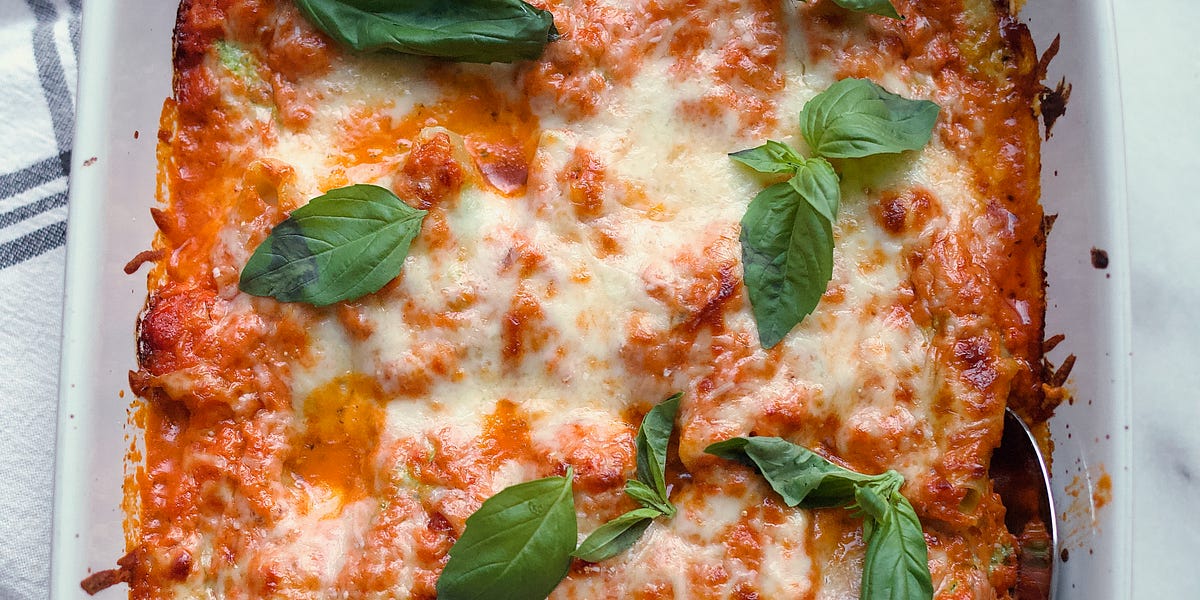 Ricotta Stuffed Shells - by Brooke Eliason