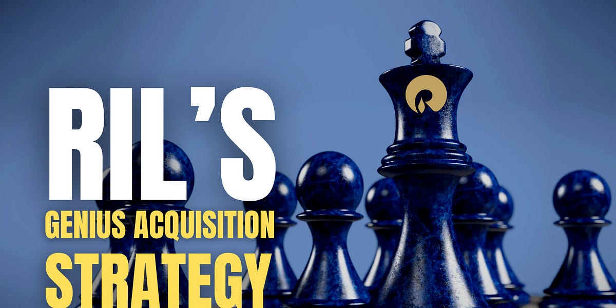 🧠 RIL’s Genius Acquisition Strategy Decoded