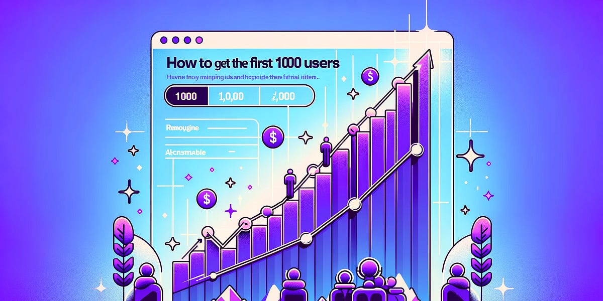 How to get your first 1000 users organically