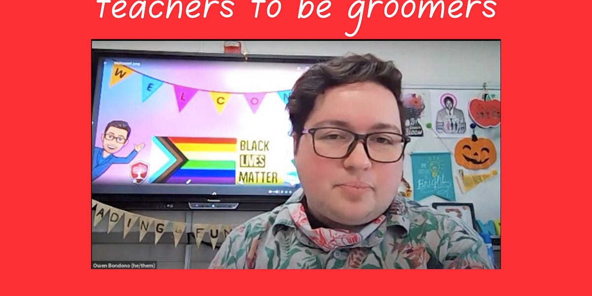 Michigan's Department of Education trains teachers how to groom kids ...