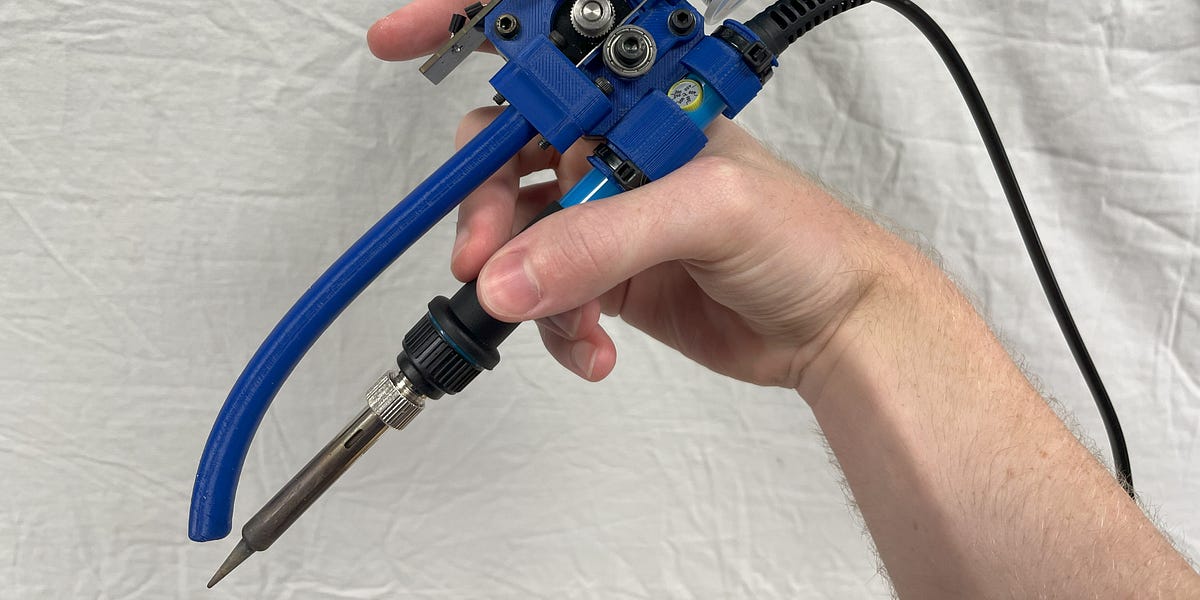One-handed Automatic Solder Feeder by Ira S | Download free STL model ...