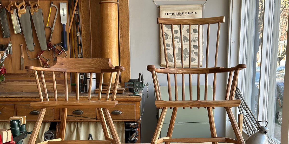 Revising ‘The Stick Chair Book’ – Again