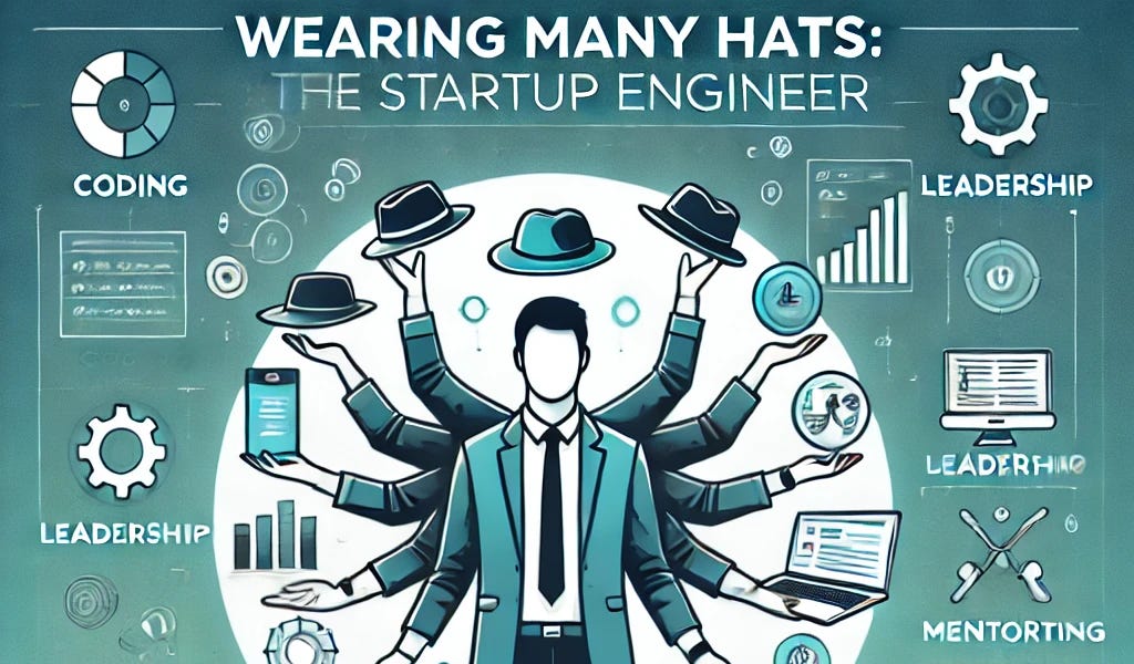 Wearing Many Hats: The StartUp Engineer - by Marcos F. Lobo