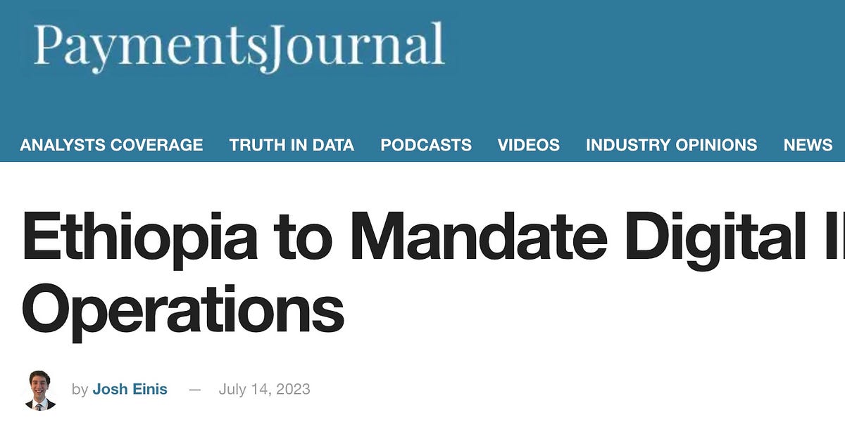 Mandated digital IDs: happening fast - by Meryl Nass