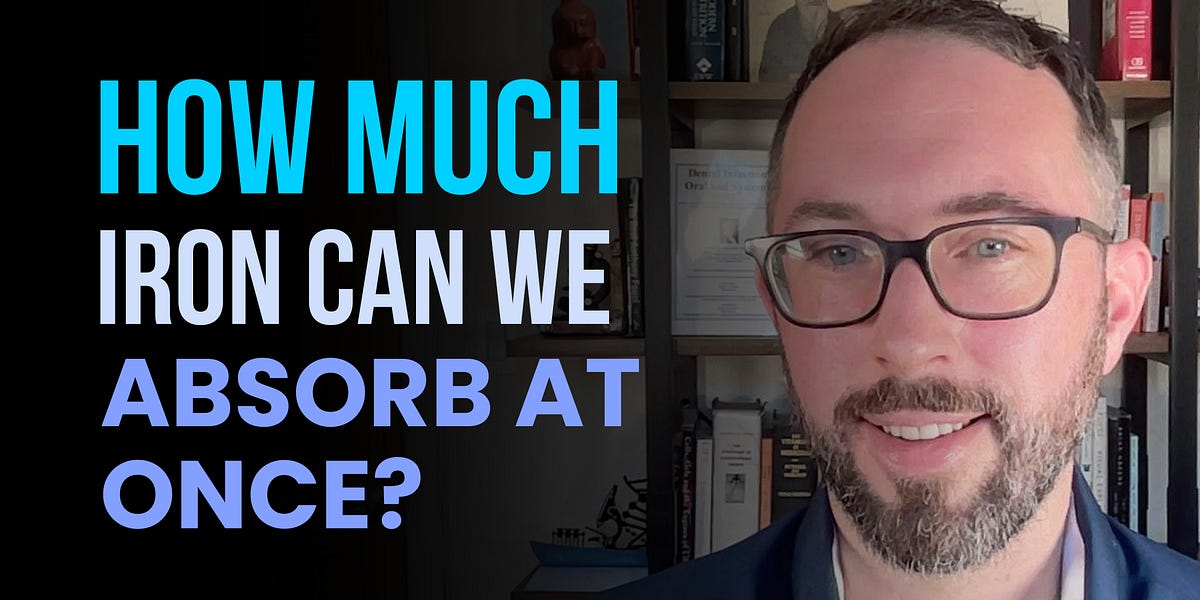 320: How Much Iron Can We Absorb At Once?