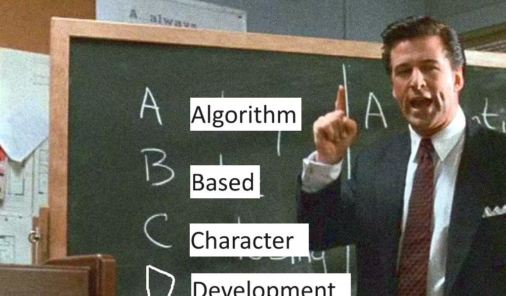 Algorithm-Based Character Development - by Chris Jesu Lee