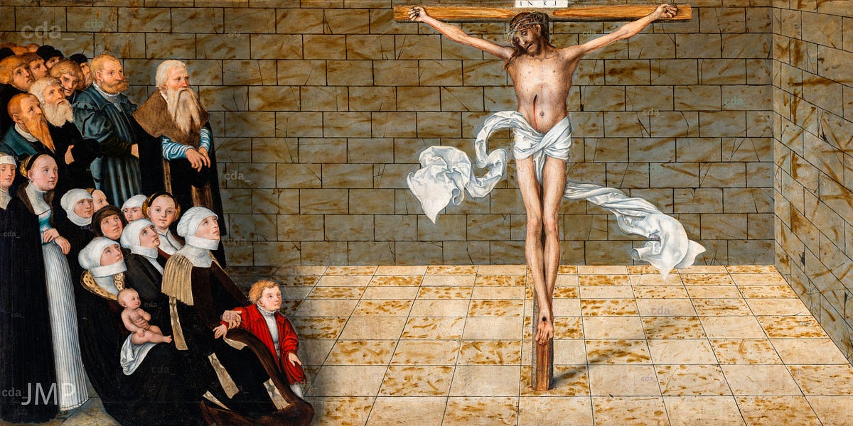 Luther's Giving Annoucement - by Jonathan Buescher