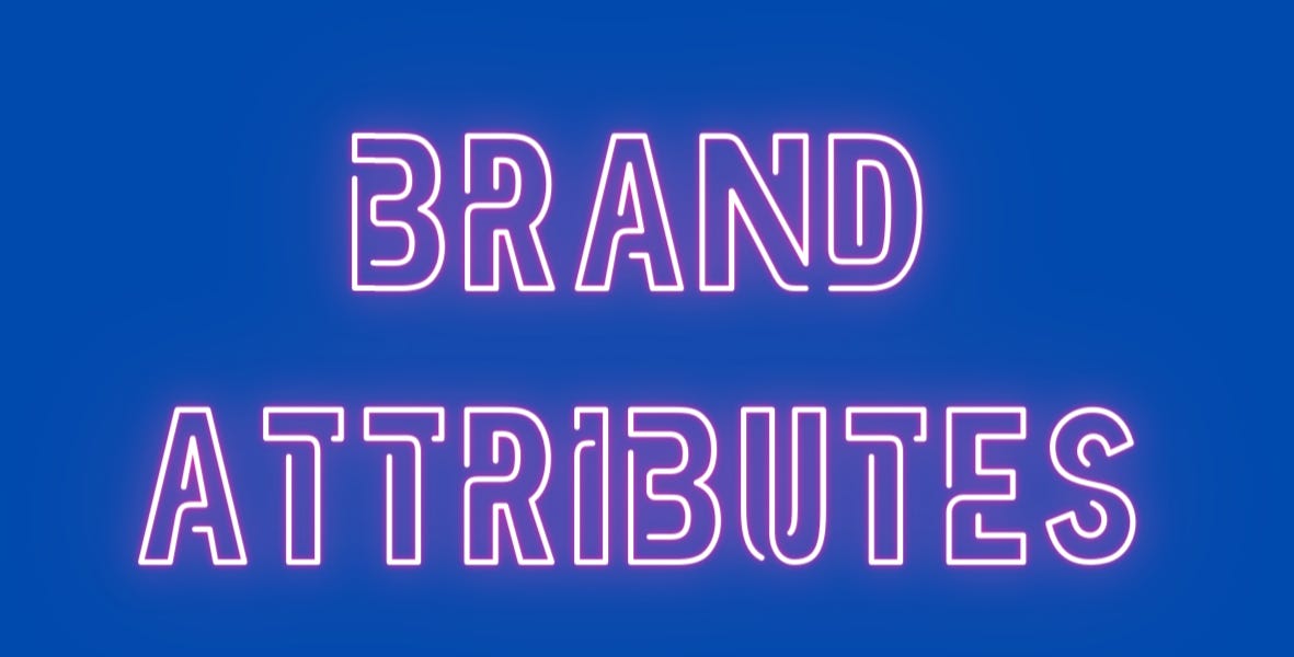 Les Brand Attributes - by Nicolas Gromer