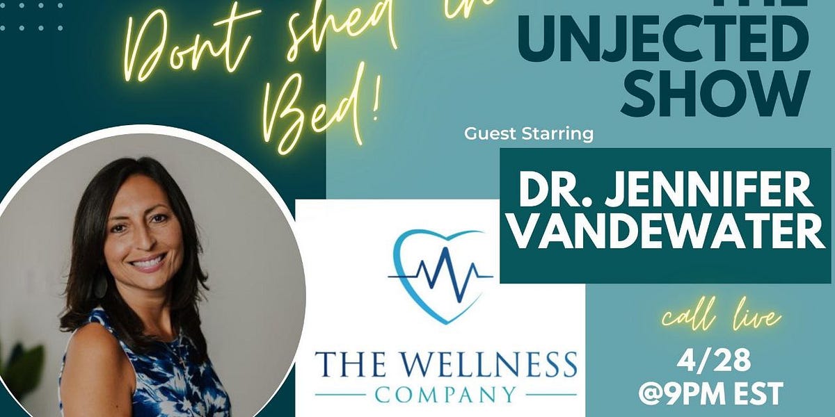 The Unjected Show #015 - Don't Shed In Bed! LIVE at 9pm EST tonight!