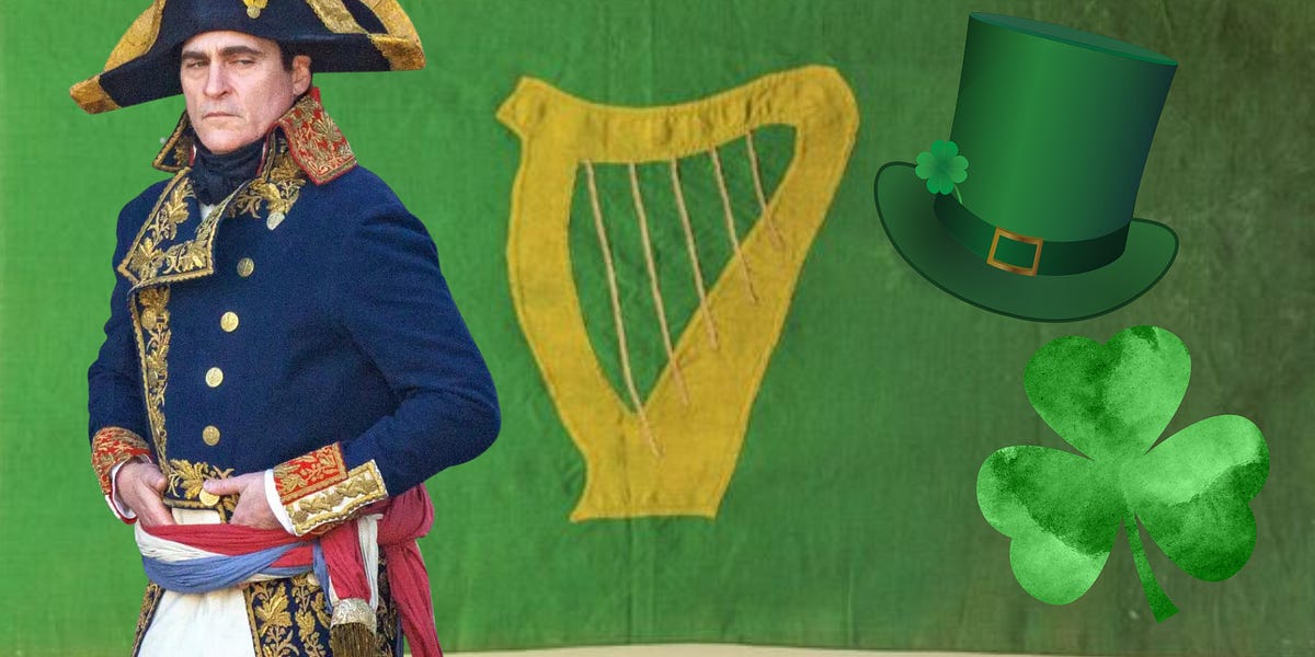 Why Napoleon wanted to invade Ireland - by Tony McMahon