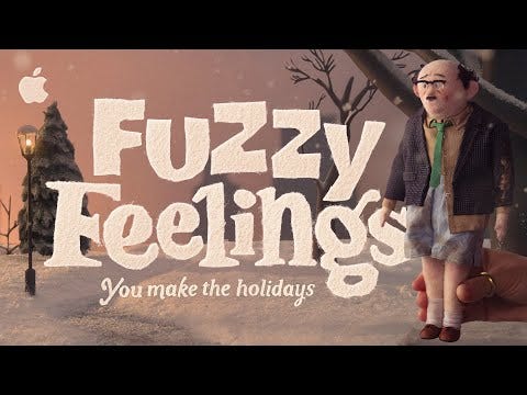 Fuzzy feelings by Apple - Watch and Learn English