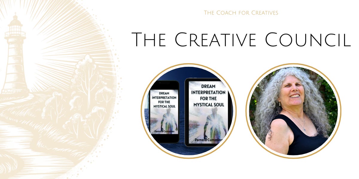 Pamela Cummins, expert dream interpreter, psychic, and spiritual growth coach