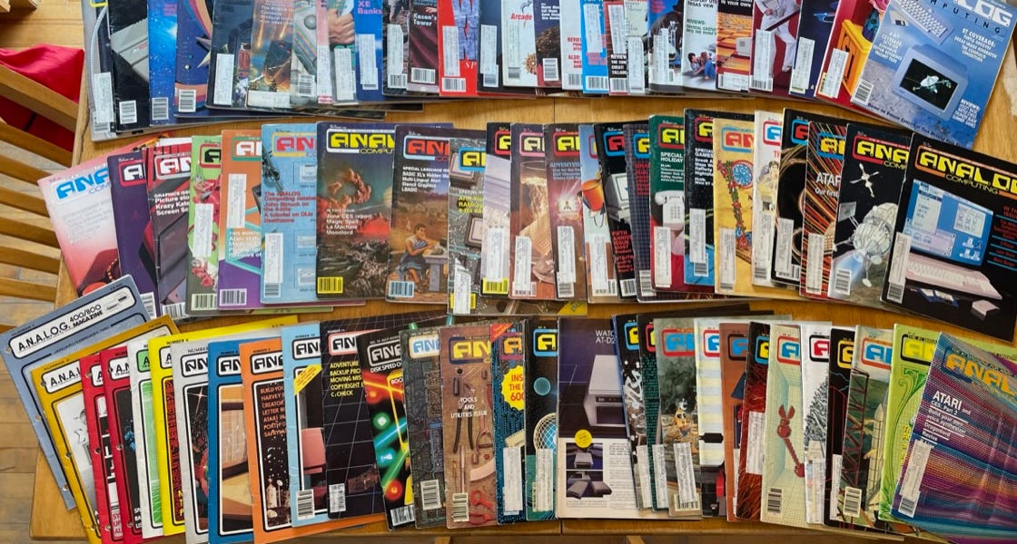 Giant Retro Magazine Collection - by Paul Lefebvre
