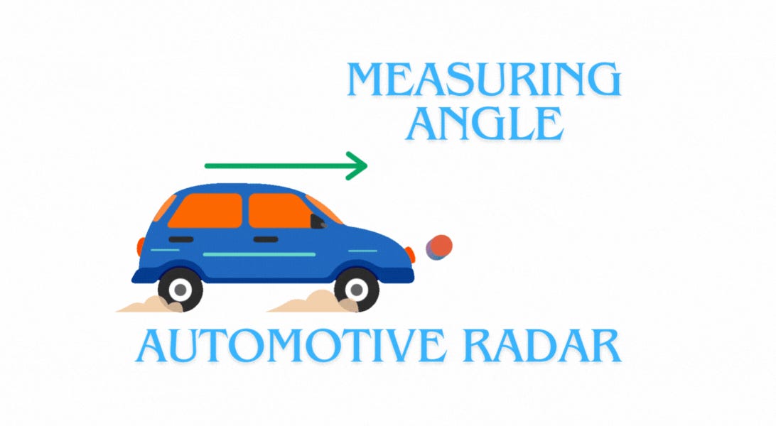 How Automotive Radar Measures the Angle of Arrival of Objects