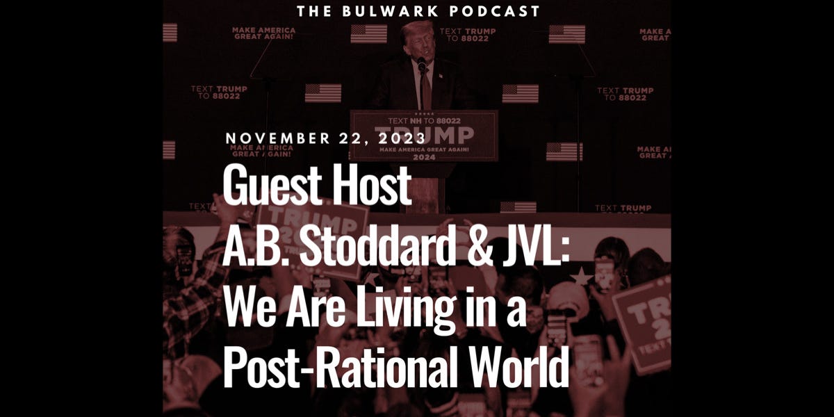 We Are Living in a Post-Rational World