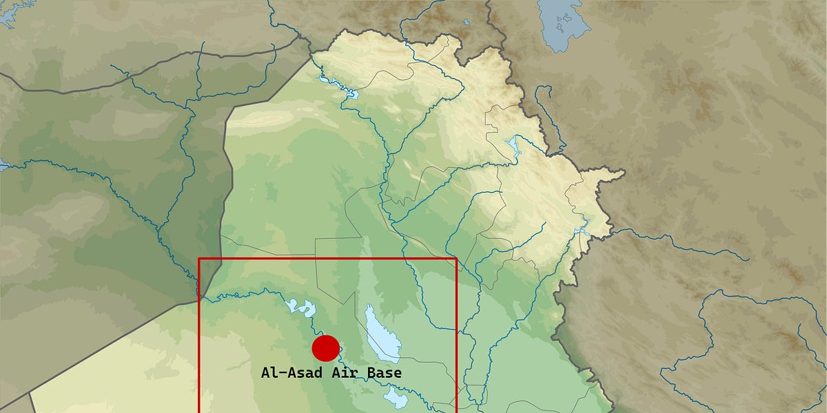 2 Drones Target al-Asad airbase In Iraq Housing US Forces