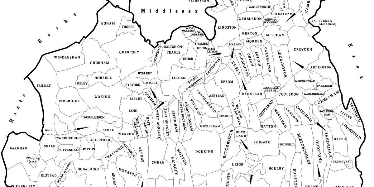 The Parish Map - by Jake Dell - Experimental Sermons