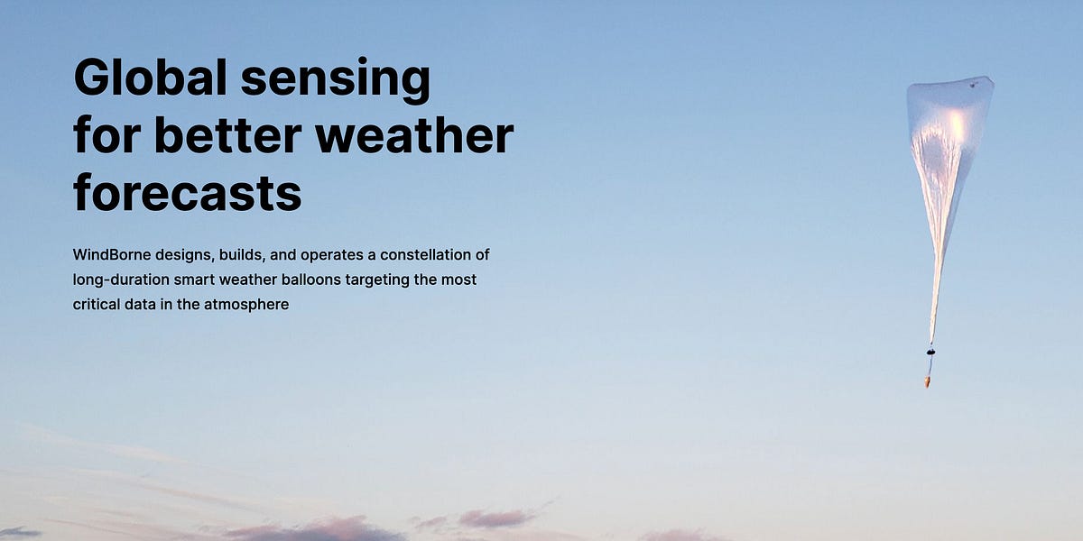 WindBorne Systems - by Nikhil Basu Trivedi and Mike Smith