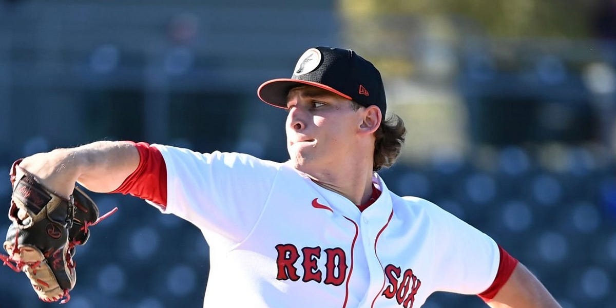 Red Sox pitching prospect Zach Penrod: 'Just a thrower that learned how ...