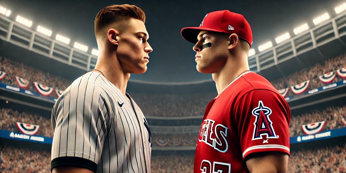 Trout vs Judge: Battle Of A Generation - by Dean Ciriaco
