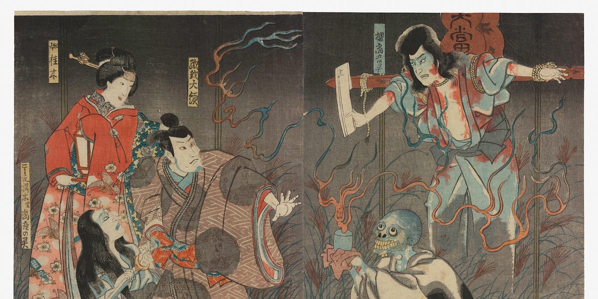 The Gory Glory of Japanese Ghost Tales - by Amy Henderson