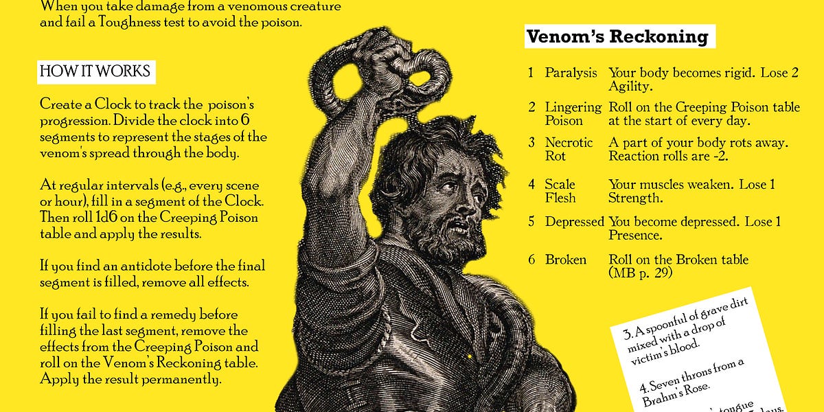 SÖLÖ BORG: Poison Clock - by Patrick Buechner