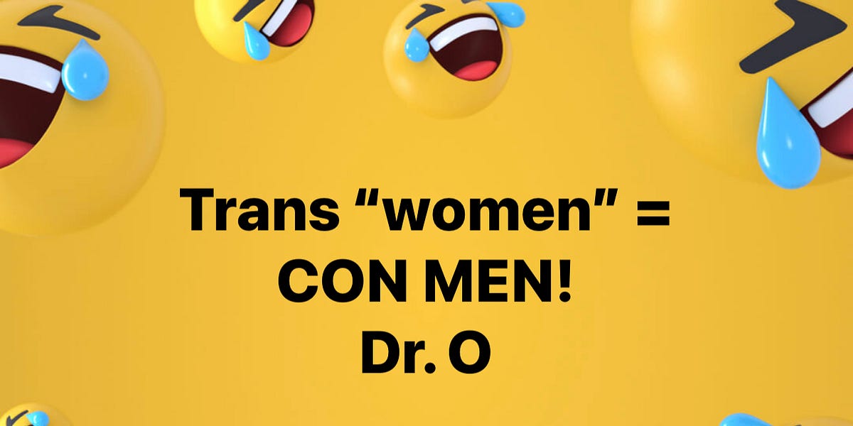 Too many con men - Dr. Obvious aka Ben Marble, M.D.