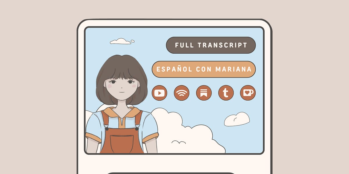 🎧 EP. 05 ― ¿Cómo describir la ropa? 🧥👜👞 - by ☁️ Mariana