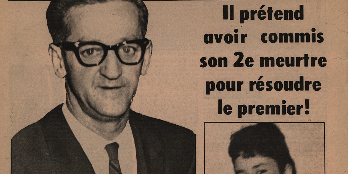 Marcel Bernier : Il prétend avoir commis son 2e meurtre pour résoudre ...