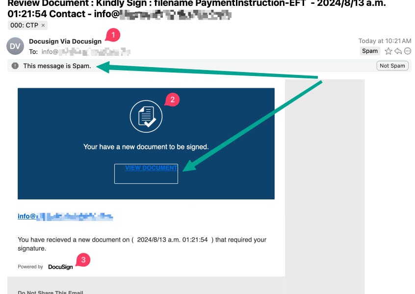 Episode #105: Anatomy of an Email Scam - by David Koff