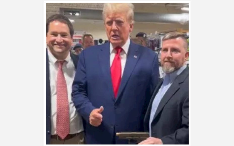 Trump Bought A Gun! JK No He Didn’t, He Was Just Jinglin’ Keys For His ...