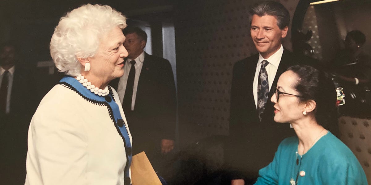 A Chance Encounter With Barbara Bush - East Wing Magazine