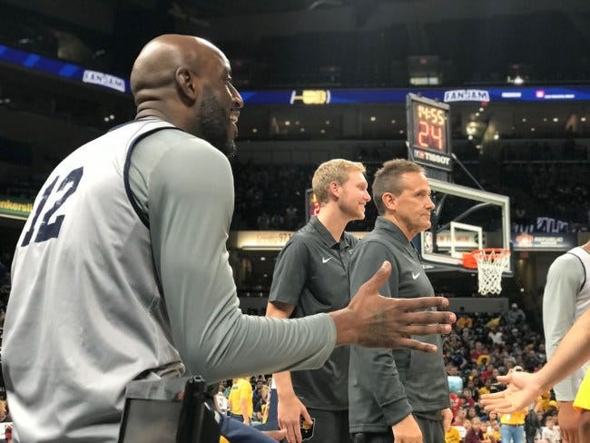 Damien Wilkins on playing for the Pacers, learning from Chad Buchanan ...