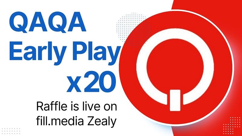 Early Play Access for "QAQA" for 20 lucky winners 🎁